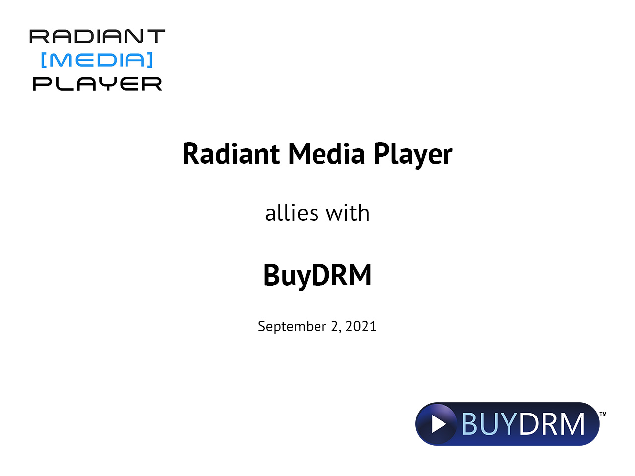 Radiant Media Player announces partnership with BuyDRM
